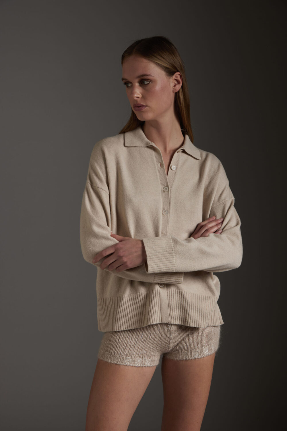 Camicia Con Bottoni - Kangra - Premium Yarns Knitwear